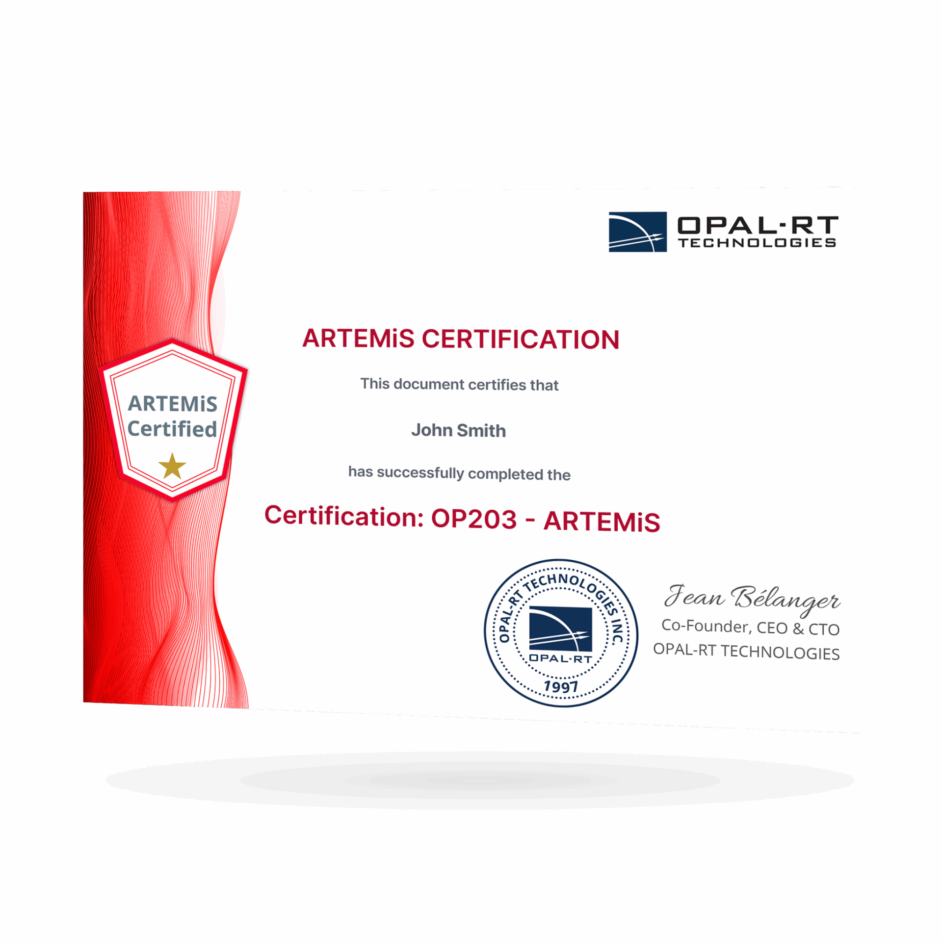 OP203 Certification: ARTEMiS | Precision Modeling for Real-Time Systems ...