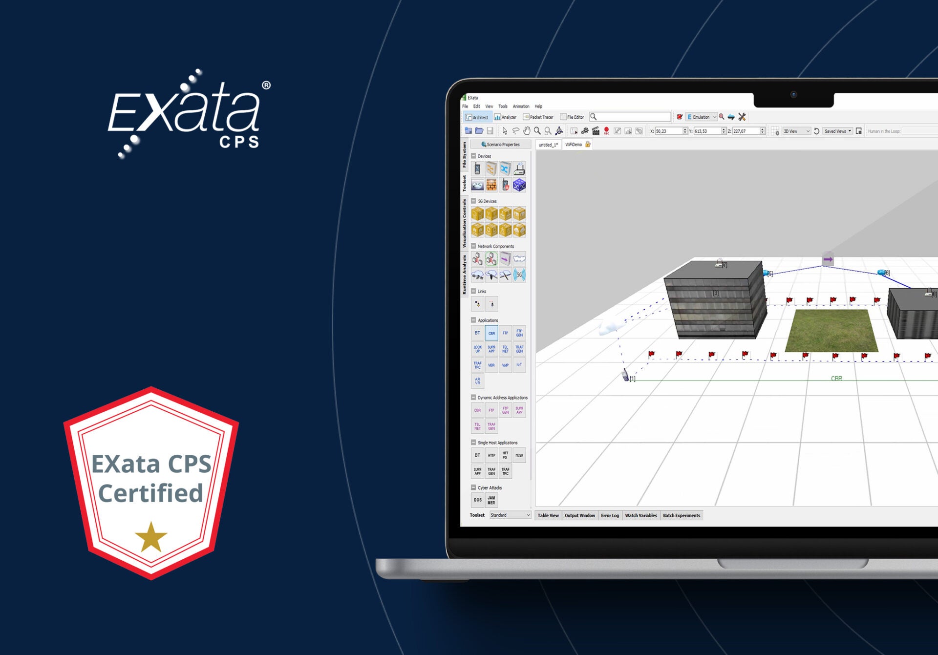 OP212 Certification: EXata CPS | Real-Time Communication Co-Simulation ...